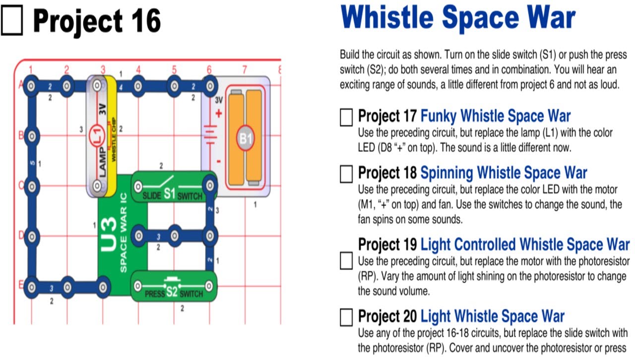 Project 17 - Whistle Space War - Funky Whistle Space War - YouTube
