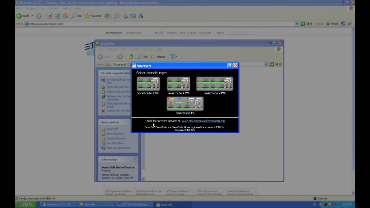 SFML 04 Launching SmartSoft - YouTube