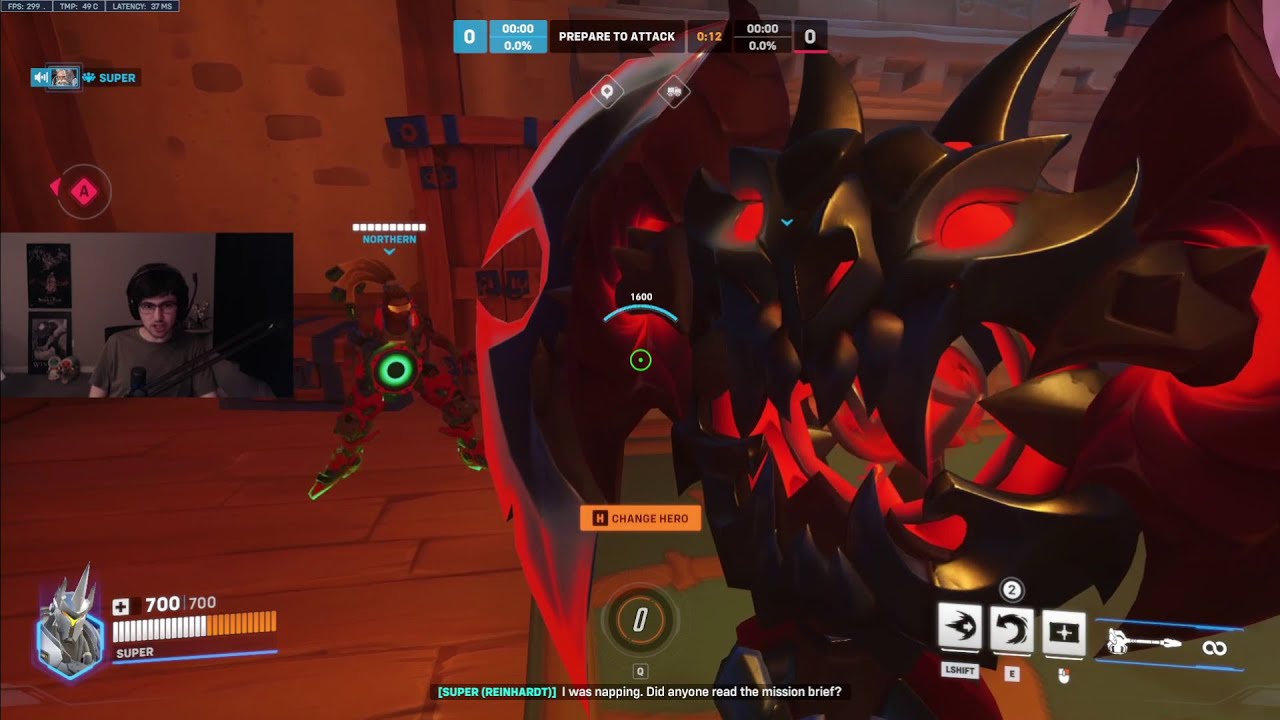 SUPERTF | NEW MYTHIC REIN HAMMER | OVERWATCH 2 SEASON 11 TOP 500 ...