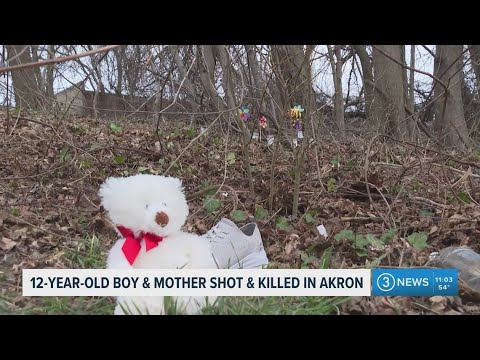 12-year-old boy, mother killed in Akron shooting; suspect turns self in to police