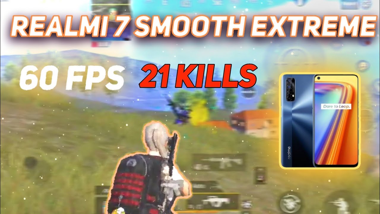 REALMI 7 SMOOTH+EXTREME (4K) 60 FPSPUBG TEST I REALMI 7 PUBG WITH ...