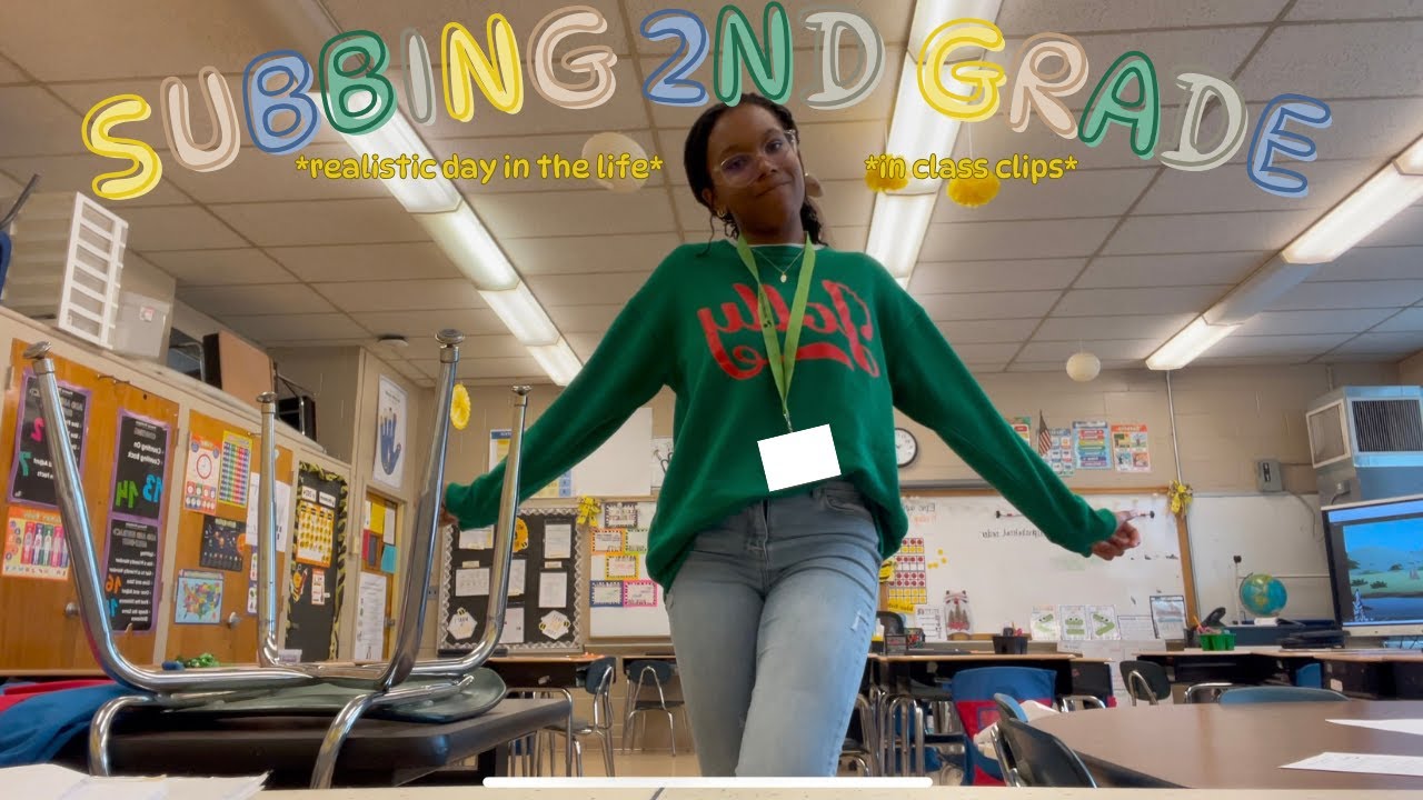 Day in The Life of an Elementary Substitute Teacher | what to expect ...