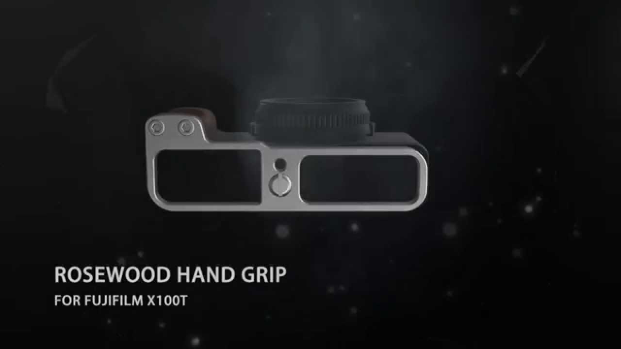 Fuji Film X100T Rose Wood Hand Grip - YouTube