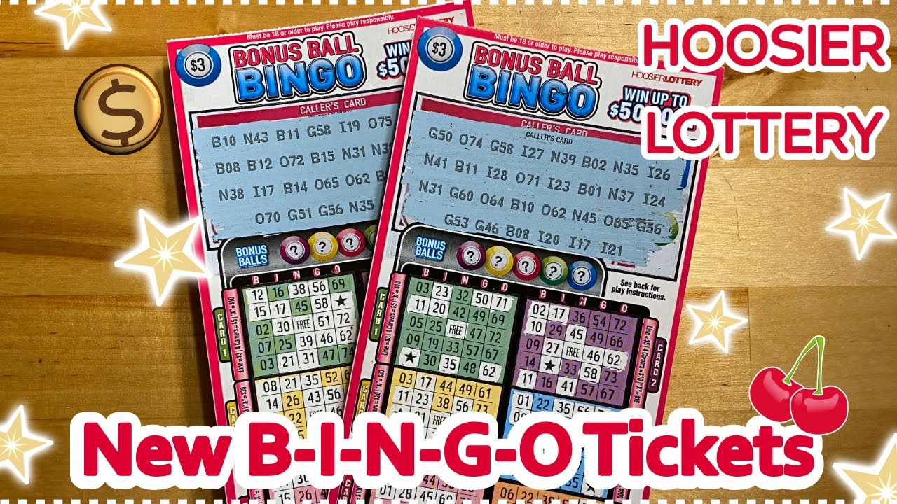 BINGO Scratch off Tickets Quick Scratch Session From The Hoosier bingo-scratch-off-tickets-quick-scratch-session-from-the-hoosier