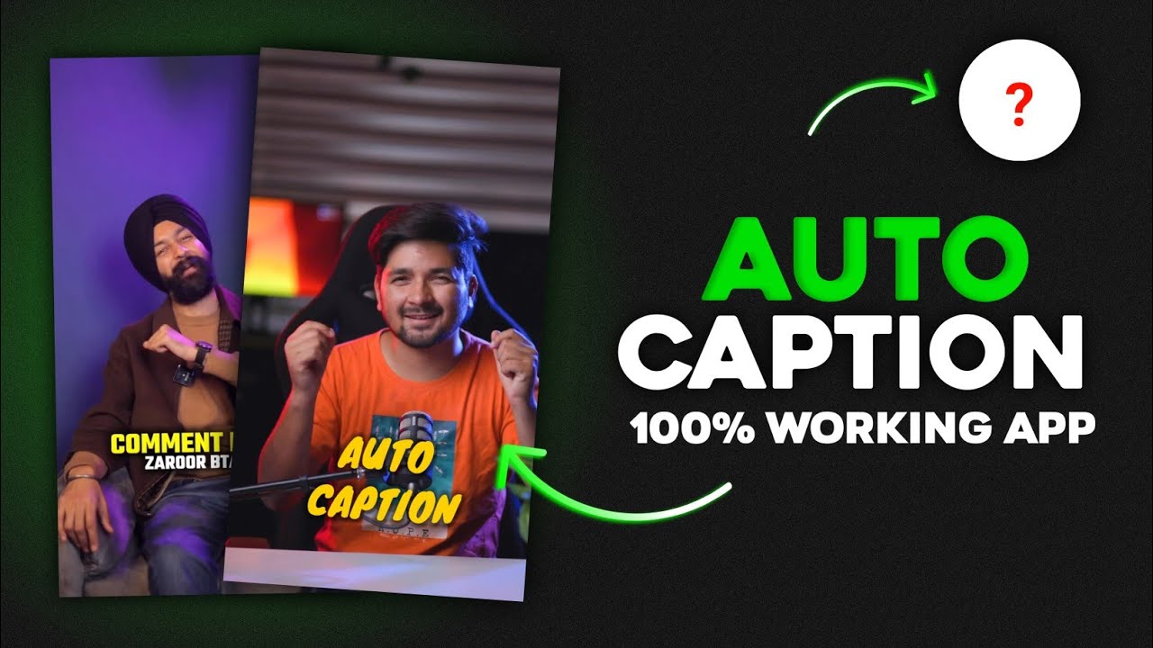 How To Add Auto Captions In Video | Subtitles Kaise Add Kare Video Me ...
