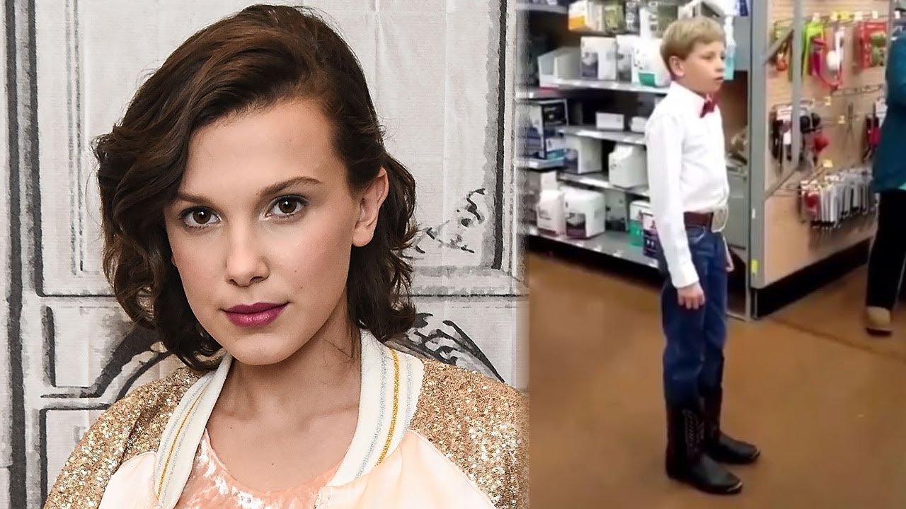 Millie Bobby Brown BREAKS The Internet With Epic Dance To "Walmart Boy ...