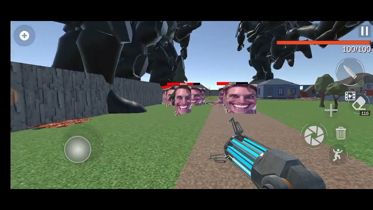 Nextbots Sandbox Playground | Android Gameplay 27 - YouTube