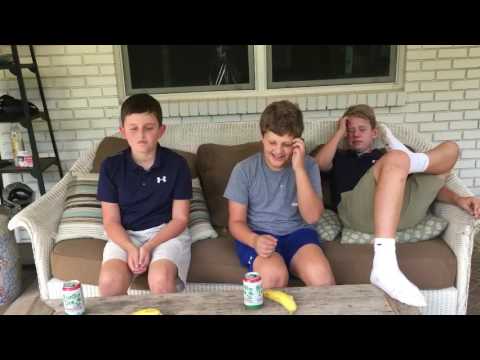 Sprite Bannana Challenge *Vomit Alert*