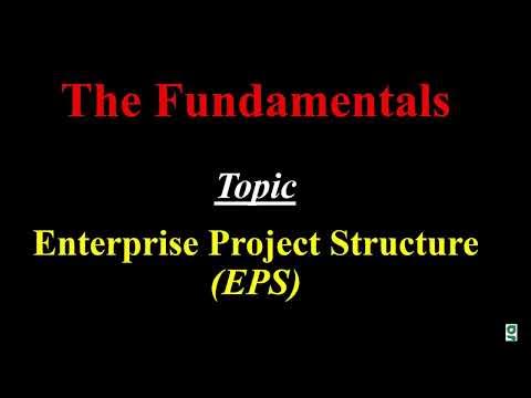 The Fundamentals P6 01 Enterprise Project Structure EPS - YouTube