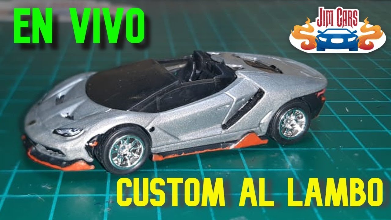 Lamborghini Centenario Custom #JimCars #BanditaCustomizadora - YouTube