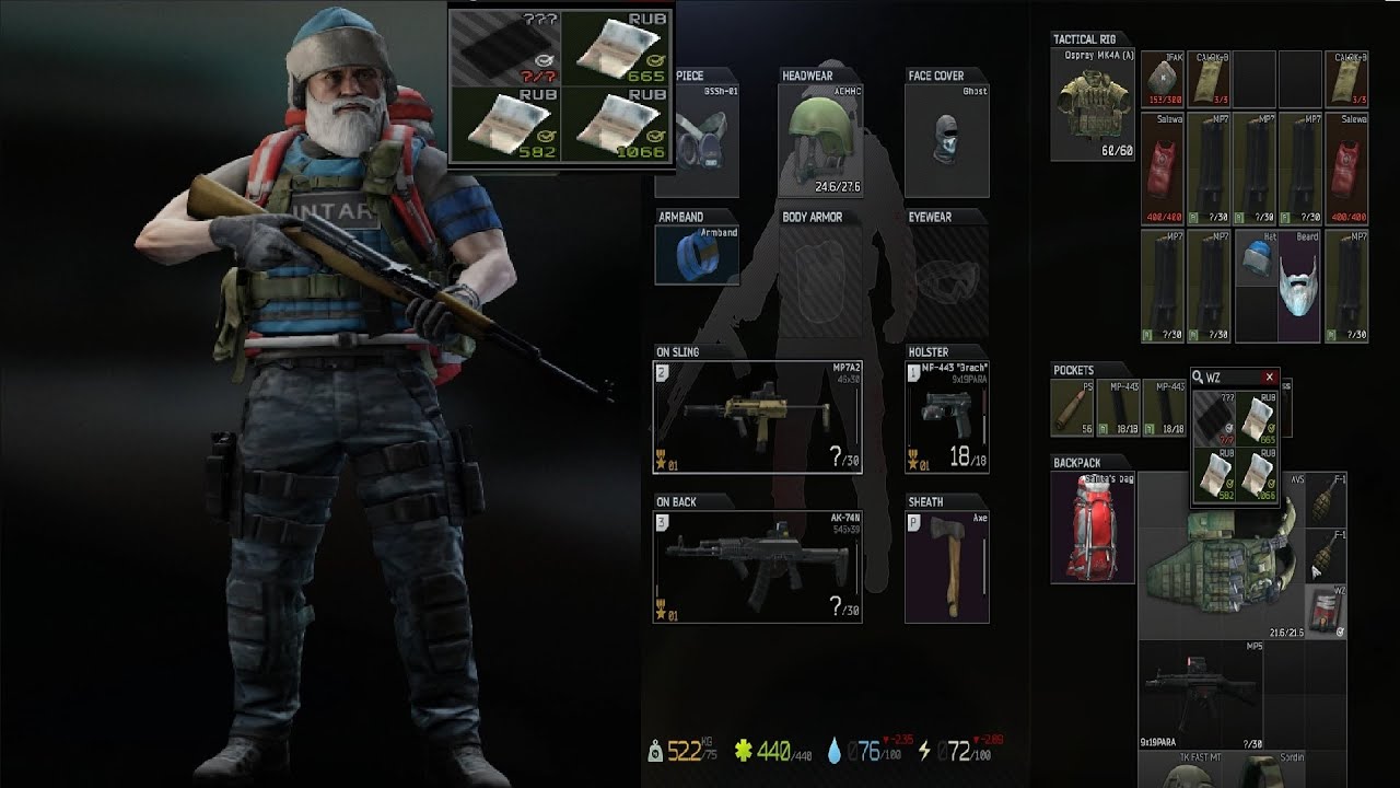 tricking players by pretending to be Santa Claus Tarkov Christmas event ...