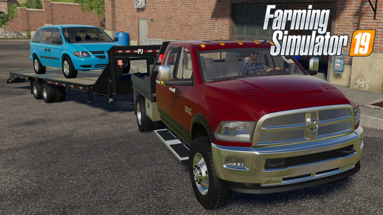 FS19 - DODGE RAM 3500 HAULING Dodge Grand Caravan - NEW CAR MOD for ...