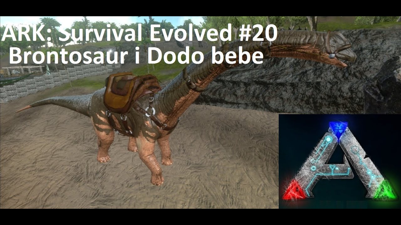 ARK: Survival Evolved #20 - Brontosaur i Dodo bebe - YouTube