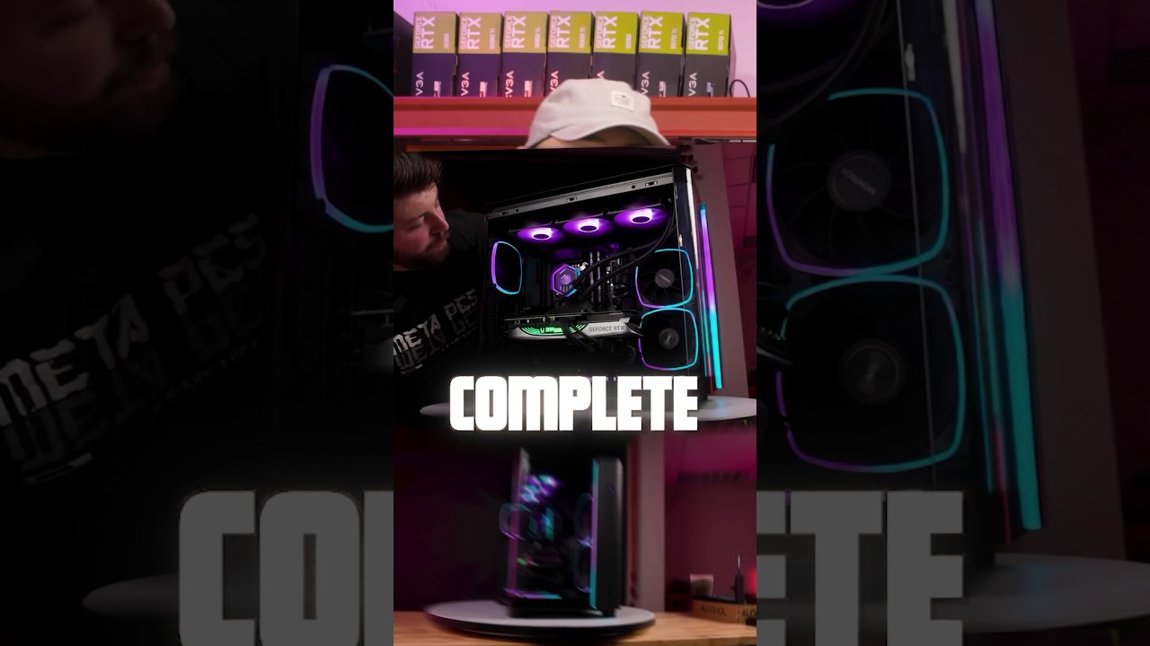 FISHBOWL PC CASE BUILD DONE! 🐠 - YouTube