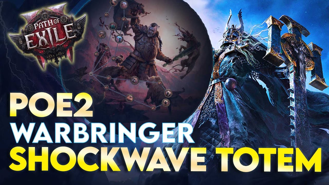 Warbringer Shockwave Totem Build Overview| Path of Exile 2 - YouTube