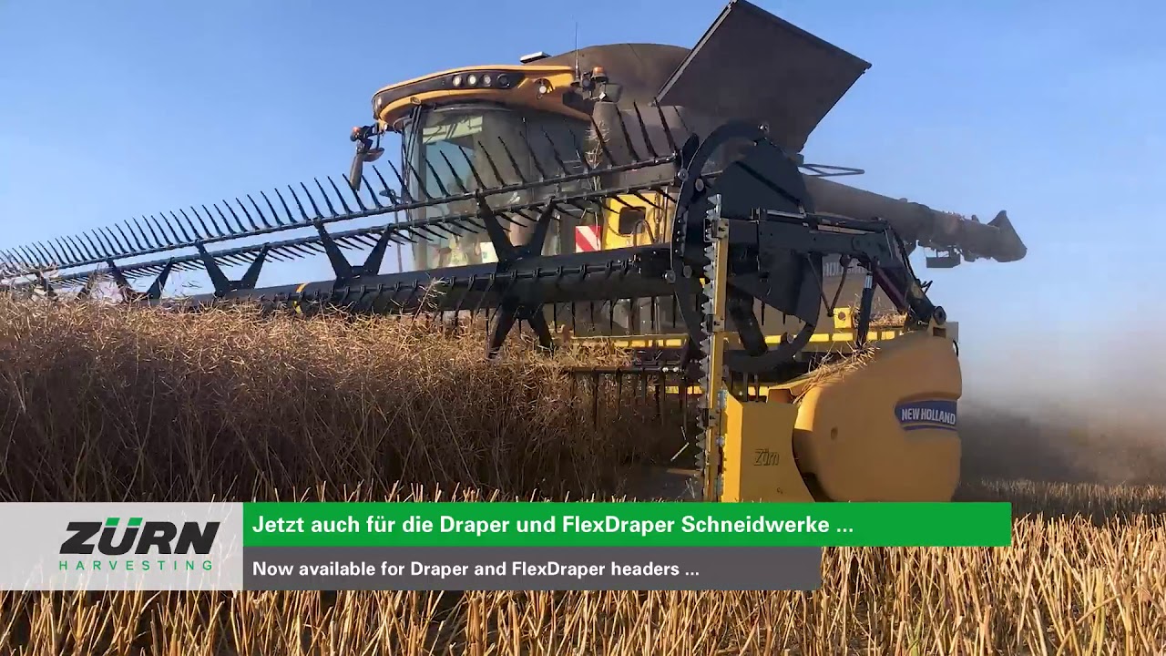 ZÜRN COMPACT: Raps-Seitentrenner mit mechanischem Antrieb für New ...