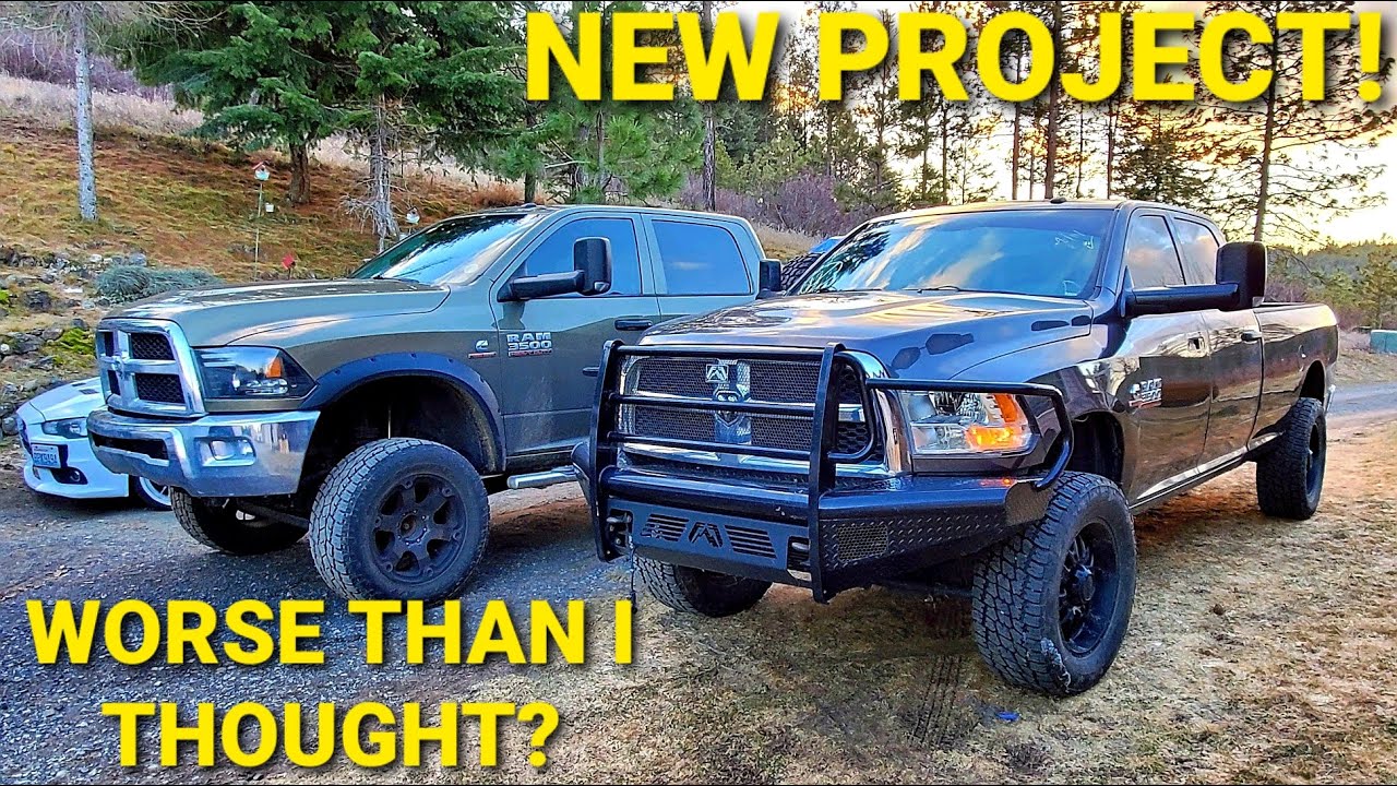 Rebuilding My Subscriber Wrecked Ram 3500 part 1 - YouTube