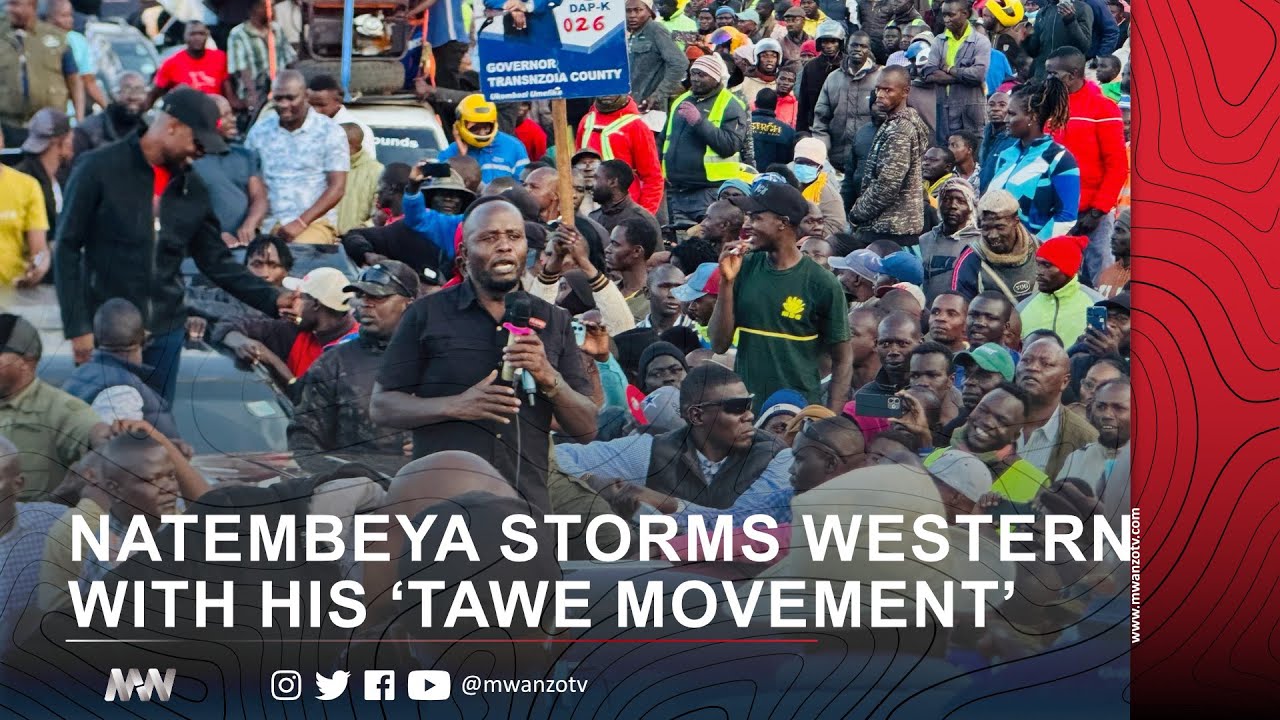 NATEMBEYA STORMS WESTERN WITH HIS "TAWE" MOVEMENT - YouTube