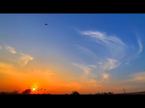 Sunset status video