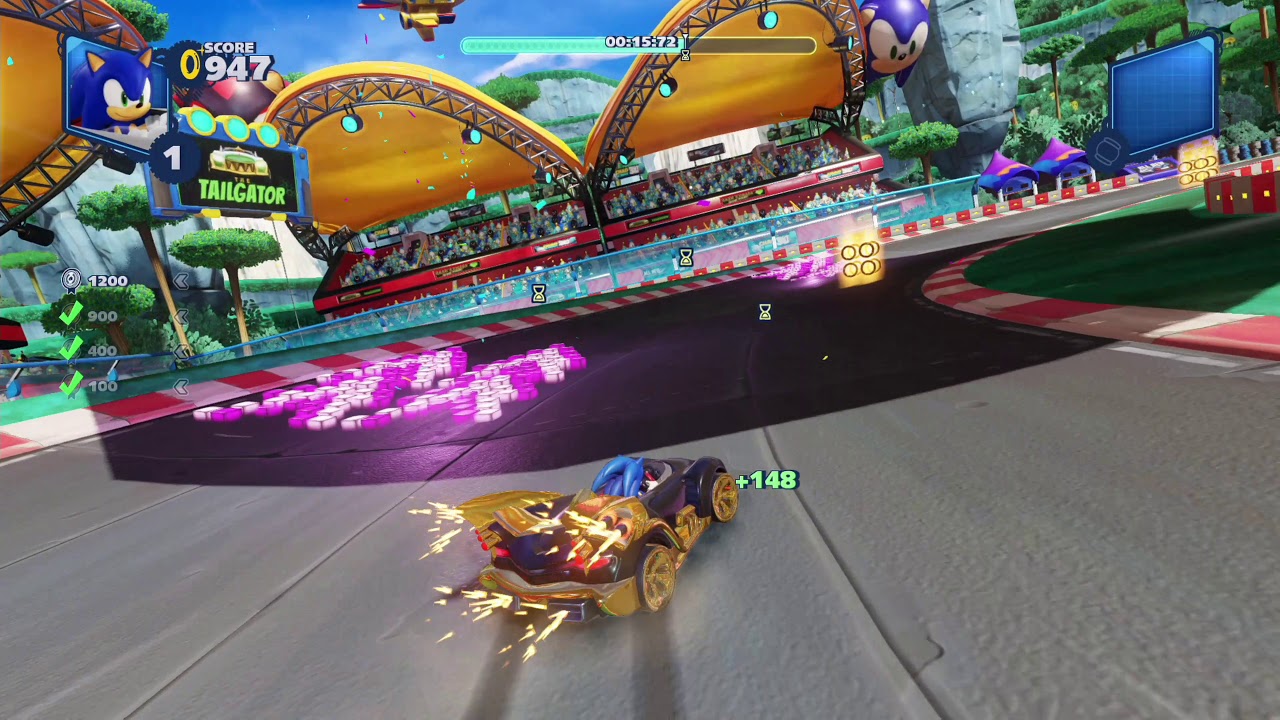 Team Sonic Racing Story Mode: 2-2 Platinum Medal - YouTube