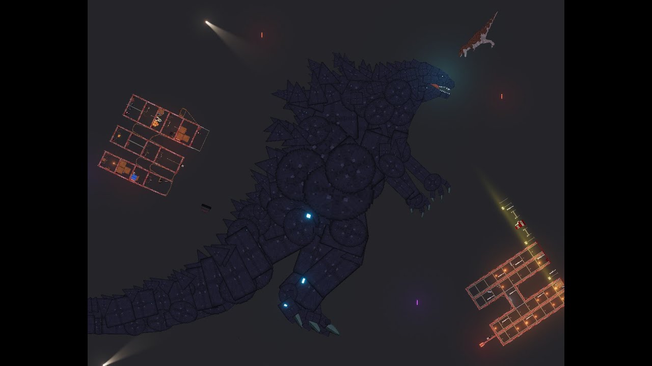 Real GODZILLA in the People Playground - YouTube