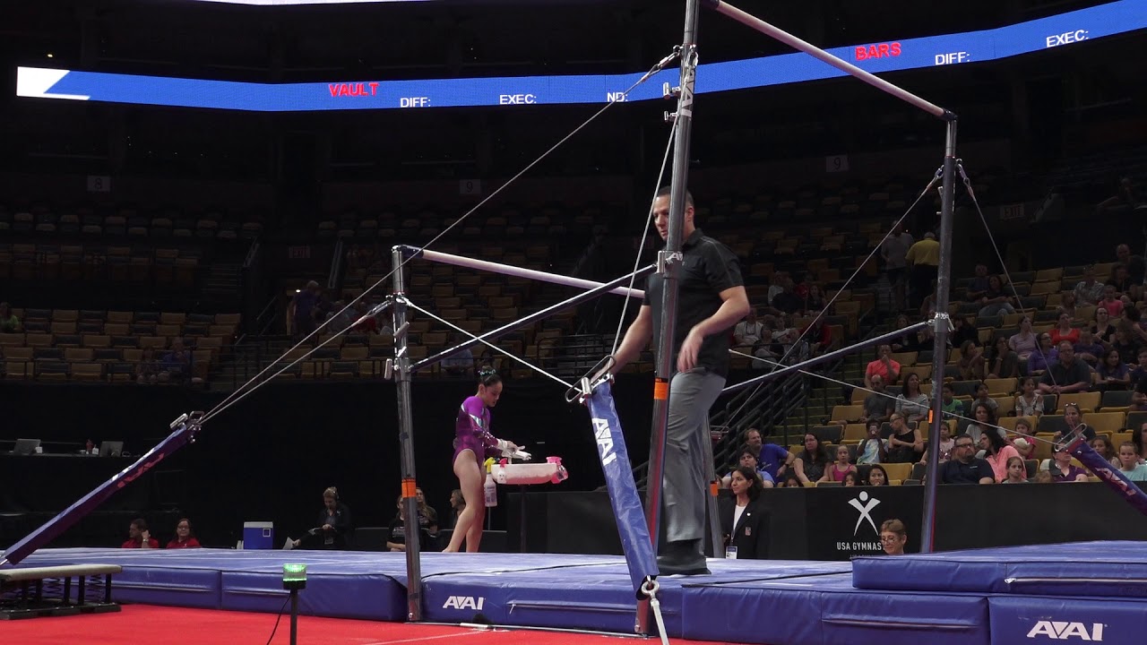 Ciena Alipio - Uneven Bars - 2018 U.S. Gymnastics Championships ...