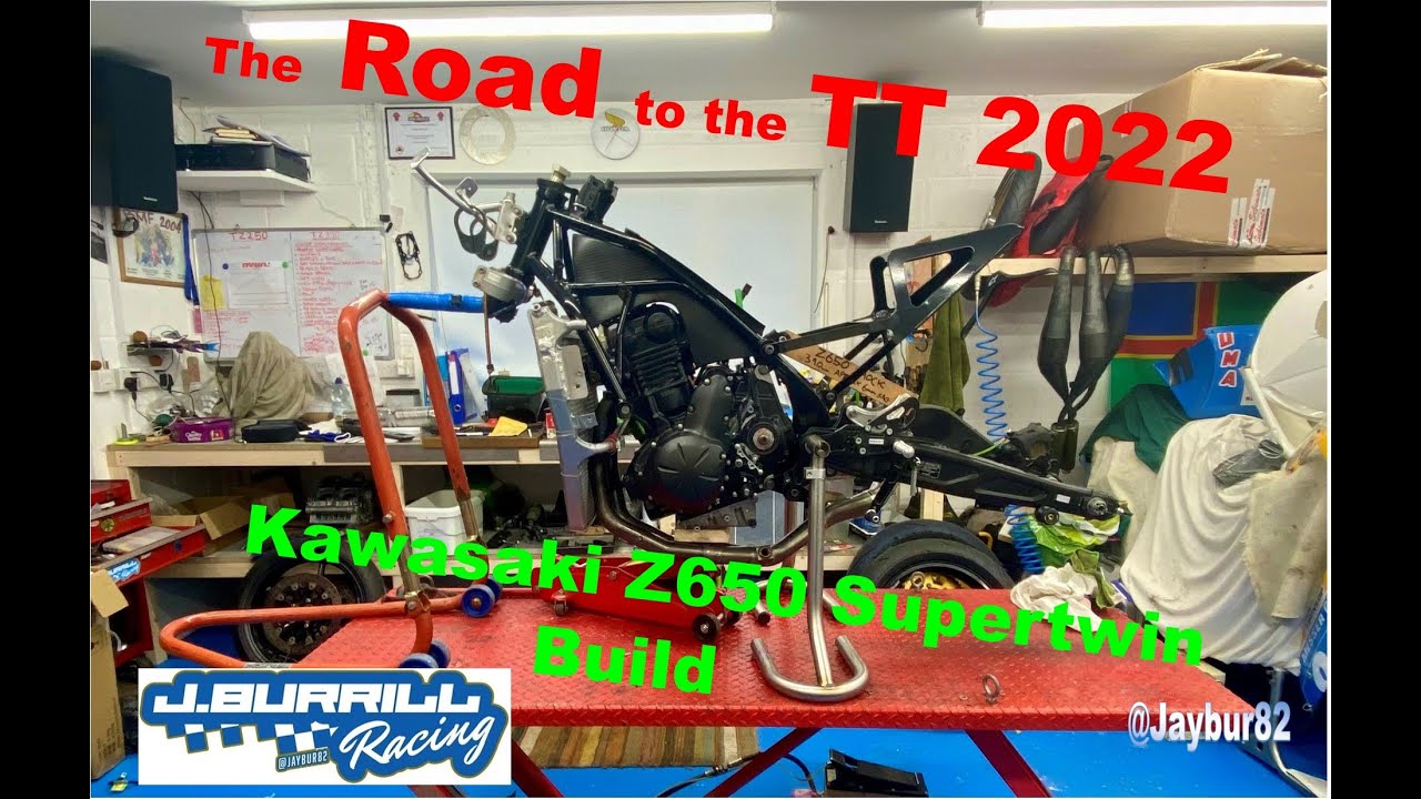Road to the TT - Kawasaki Z650 Supertwin Build Part 6 - Suspension ...