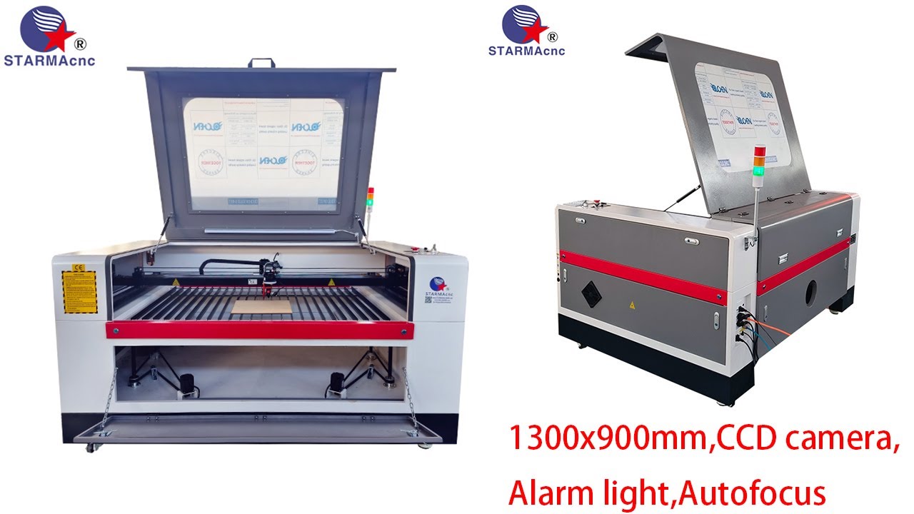 Yongli 150W Auto focus co2 laser engraving cutting machines with CCD ...