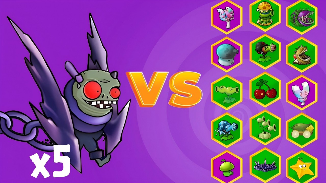 Abyssal Imp Vs 24 Pvz Fusion Plants - YouTube