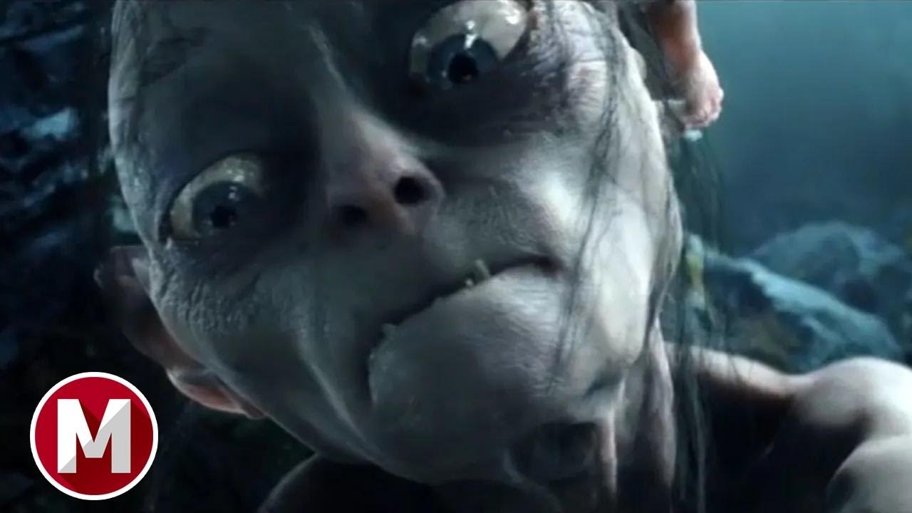 Lord of the Rings: The Two Towers (2002) - Gollum Attacks Frodo & Sam ...