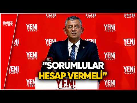 YENİ Parti Lideri Özgür Özel'den Girne'deki Tekne Faciası İçin Sert Tepki