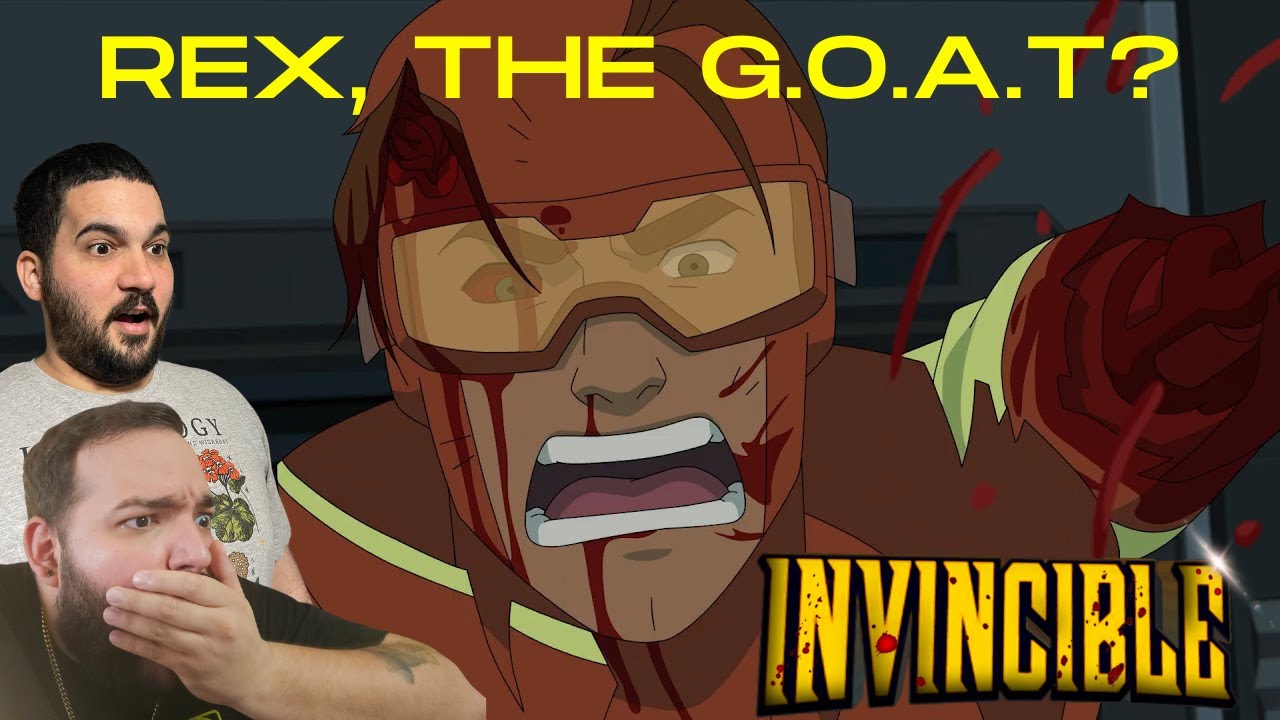 Rex is the GOAT! Invincible S2 Ep5 - YouTube