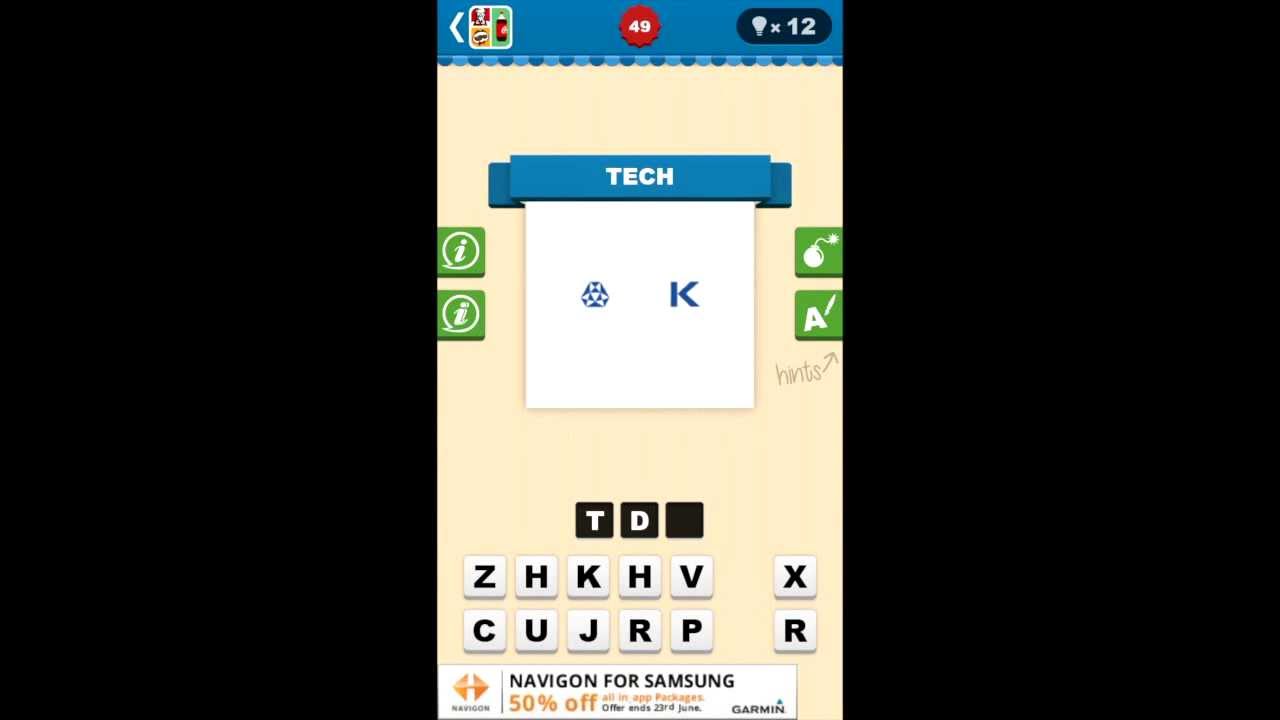 Guess The Brand - Level 49 Answer Walkthrough (Android) - YouTube
