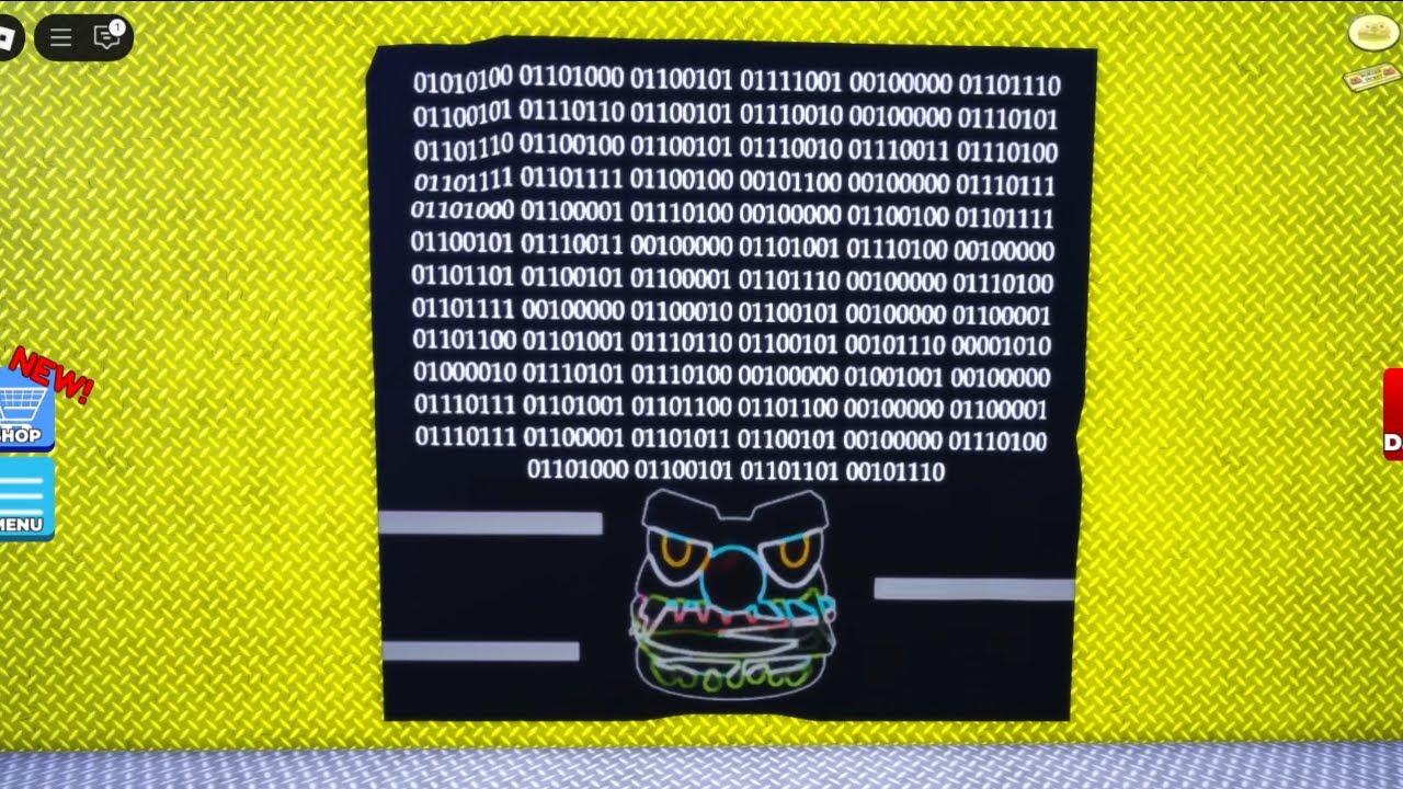 ROBLOX Mr Fast Food Secret Code Translate - YouTube