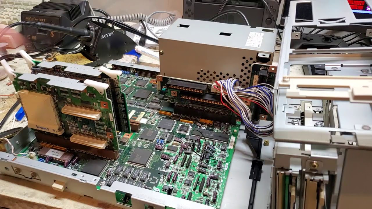 NEC PC-9821 As2 Part 3: Sound Hardware Repair - YouTube