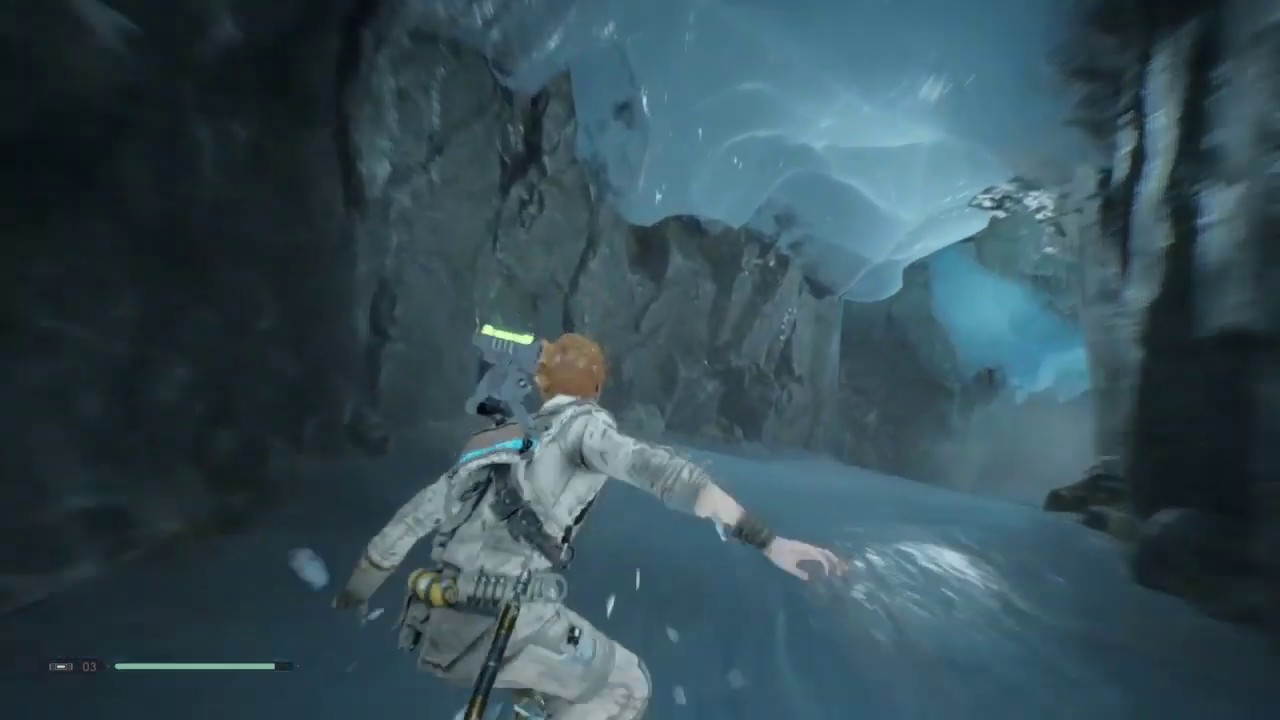star wars jedi fallen order| i hate ice slides - YouTube