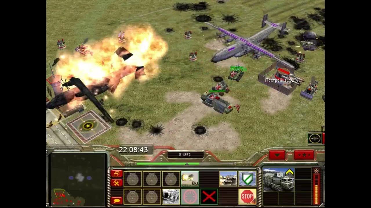 command and conquer general zero hour - YouTube