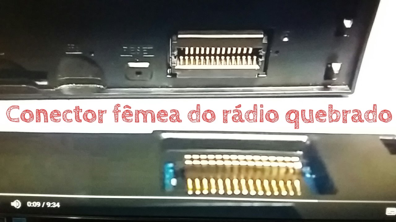 Conector da frente quebrado, o que fazer? - YouTube