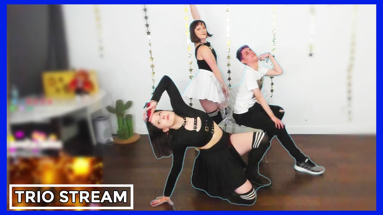 Trio Dancing Stream with @dinomitetwins (Ali & Lexi) - YouTube