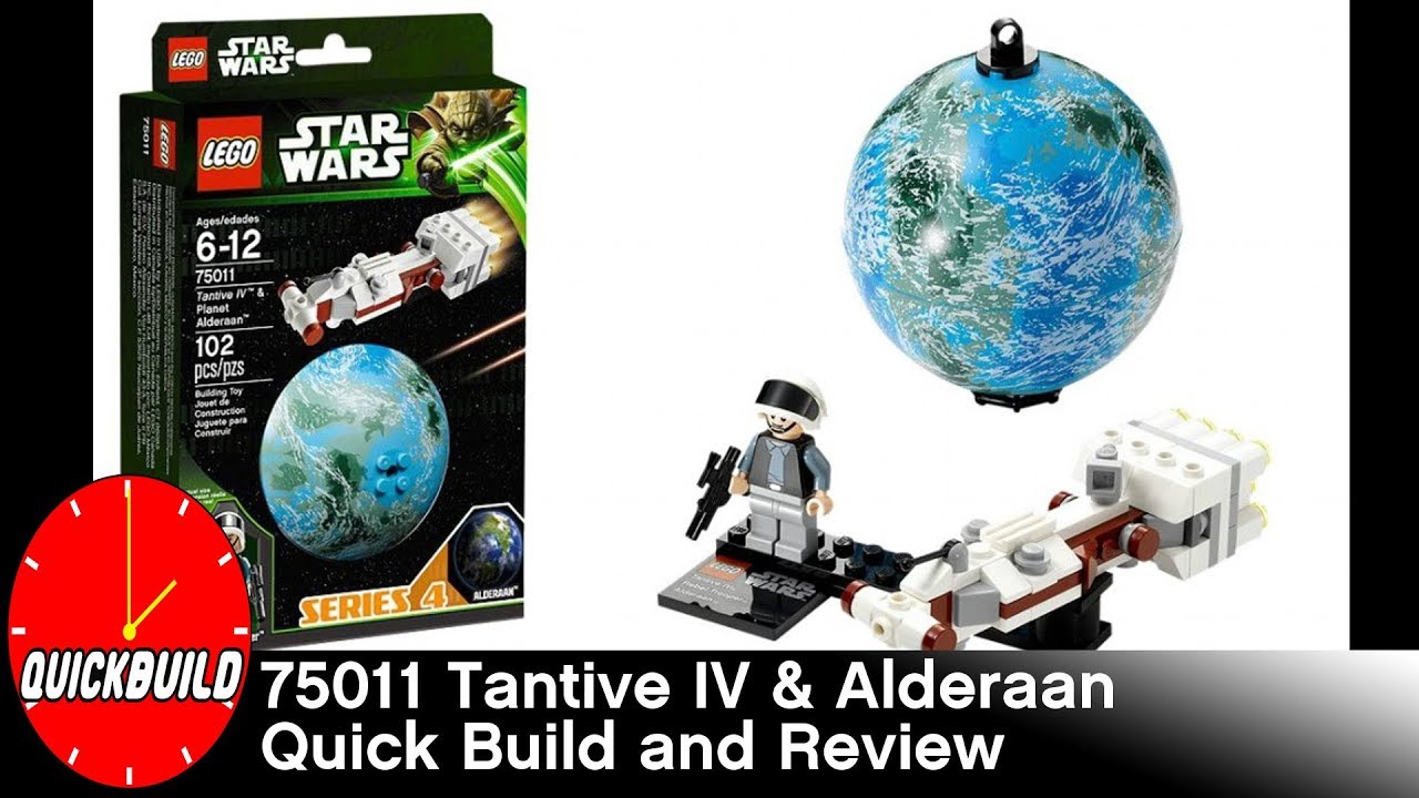 LEGO Star Wars 75011 Tantive IV and Aldaraan - Quick Build and Review ...