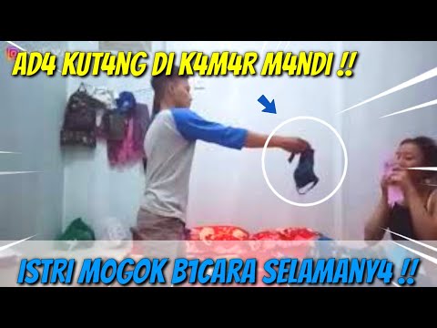 ADA KUT4N9 CWE LAIN DI KAMAR MANDI auto ISTRI MINTA PIS4H...?!
