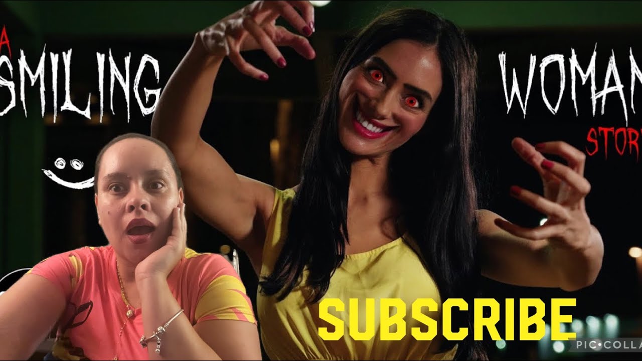 The smiling woman reaction video - YouTube
