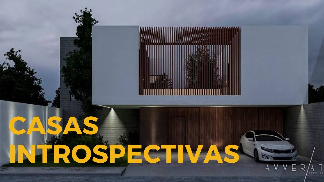 Las Fachadas de la Arquitectura Introspectiva para TU CASA??? Ventajas ...