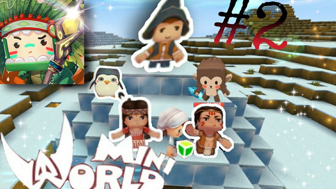 Menulusuri wilayah sekitar bersama teman baru-Mini World Block Art-Part ...