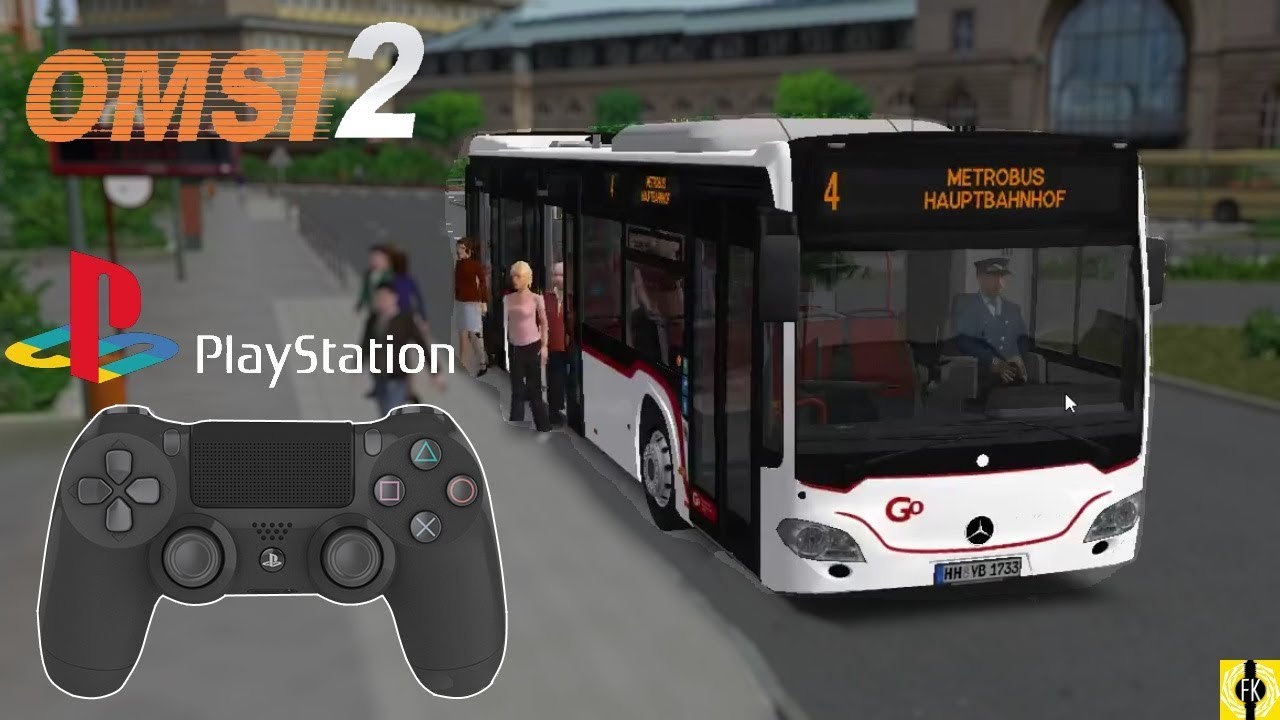 OMSI 2 mit PS4 CONTROLLER | Let's Play LIVE vom 04.05.18 - YouTube