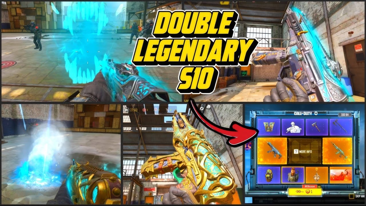 S10 Double Legendary Draw - Legendary Ak117 Aesir - Legendary QQ9 ...
