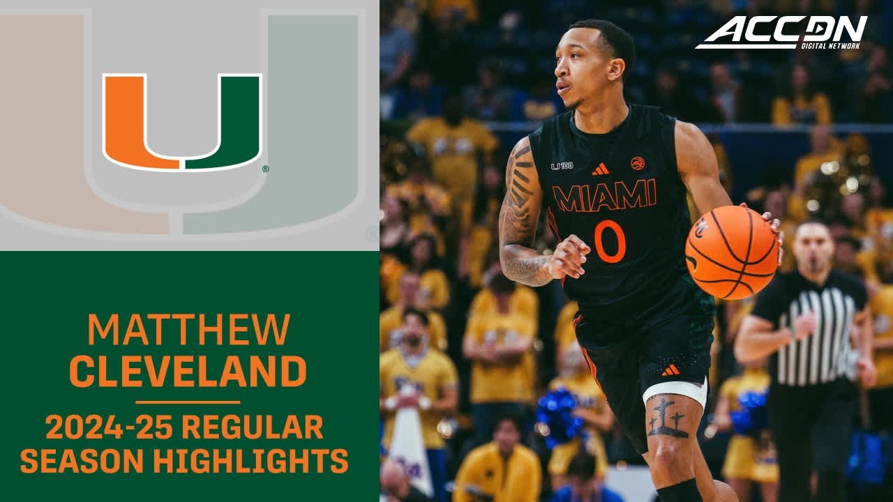 Matthew Cleveland 2024-25 Regular Season Highlights | Miami Guard - YouTube