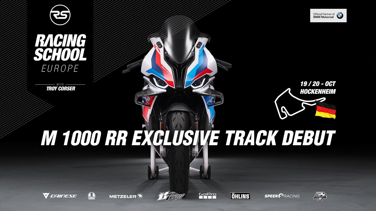 BMW M 1000 RR | Exclusive track debut & presentation - YouTube