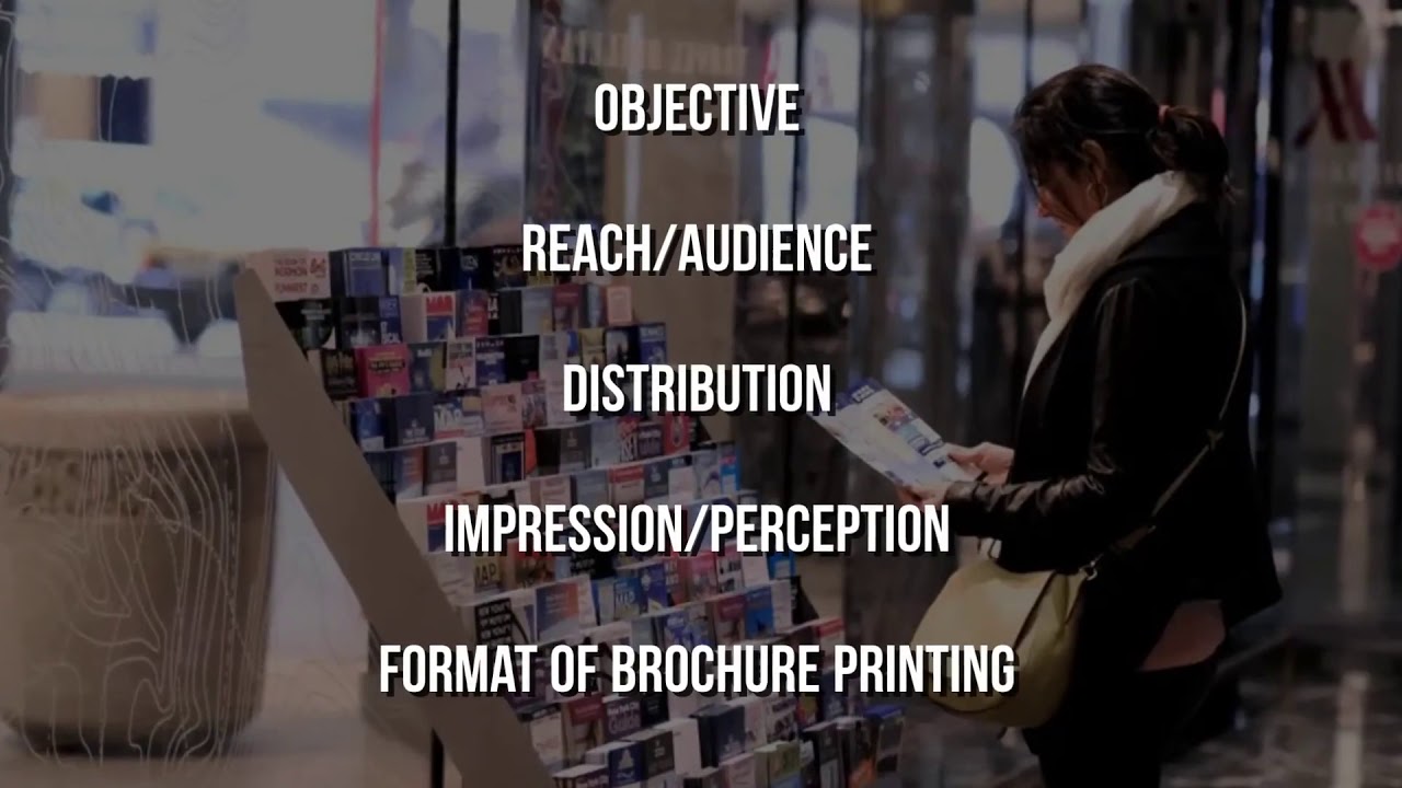Brochure Printing Tips to Creating an Effective Brochure - YouTube