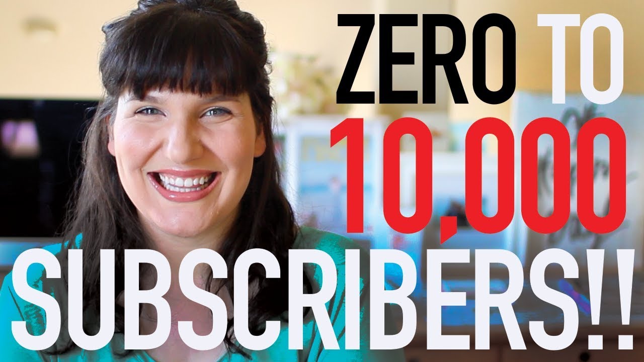How to Grow from ZERO to 10,000 Subscribers! Episode 1 - YouTube